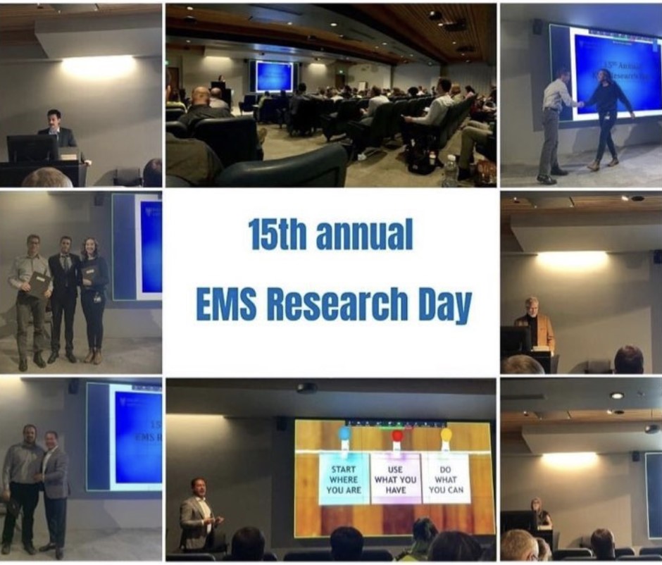 EMS Research Day Showcases Excellence - Department of Emergency Medicine